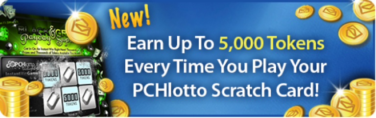 All the places you can score tokens at PCH – Now Including PCHlotto ...