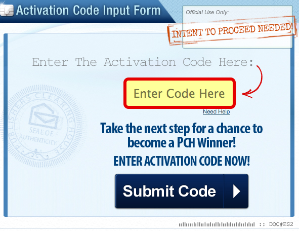 Did You Receive A PCH Notice With An Activation Code Inside? | PCH Blog