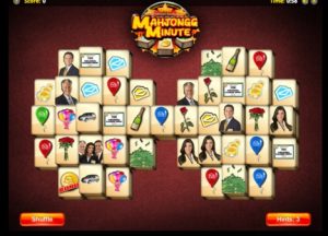 Today’s Games Tournament Is MAHJONGG MINUTE!