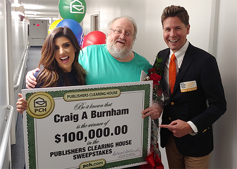 Behind the Scenes as PCH Awards the $100,000.00 Special Delivery Prize ...