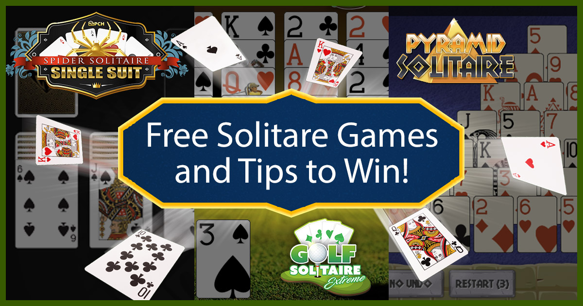 Free Solitaire Games and Tips to Win! | PCH Blog